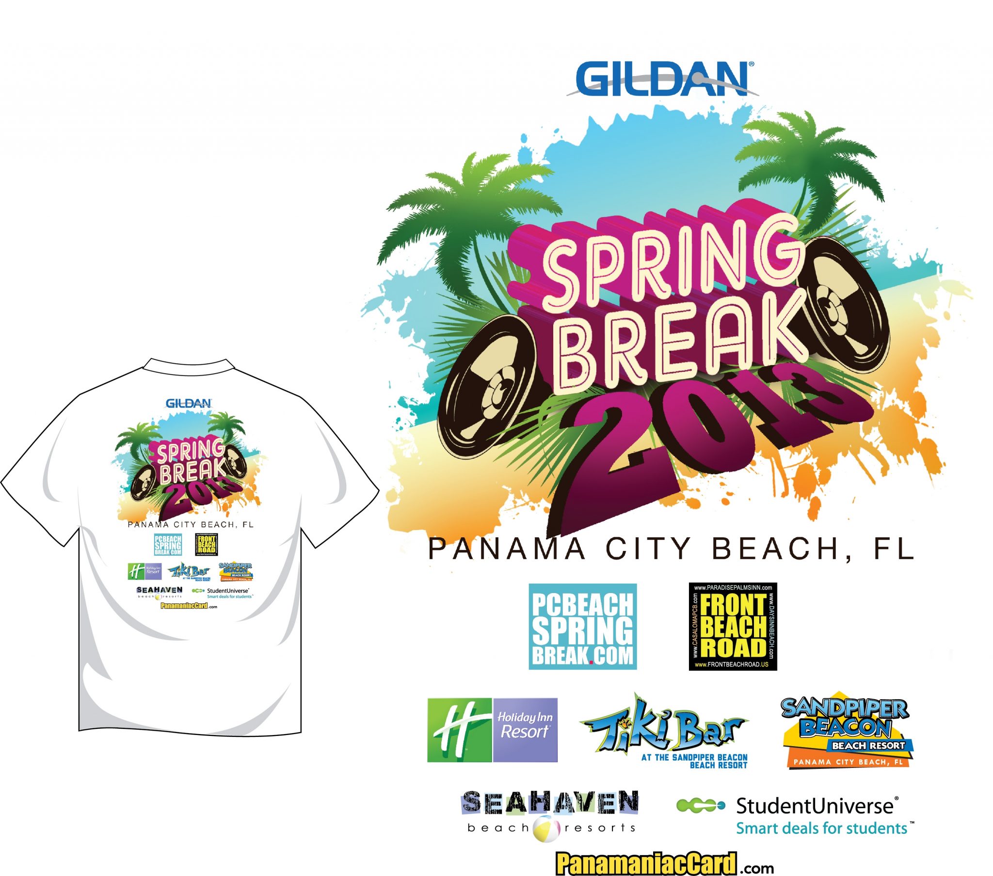 Panama City Beach Spring Break 2013 ‘Official’ T-Shirt Design Revealed ...
